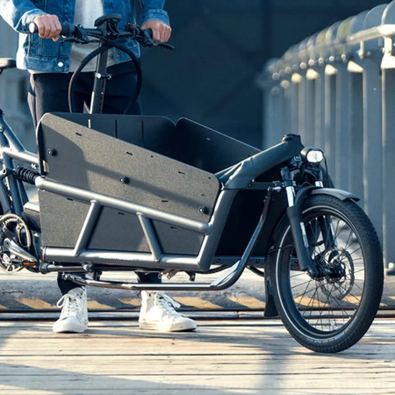 Riese and Muller Load 75 Vario HS Electric Bike Coal Grey Matt